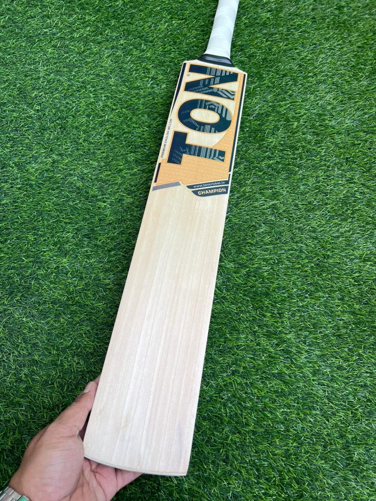 TON Cricket Bat Champion | 100% Grade 1 English Willow | 9 Grains ...